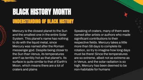 Social Studies for UK's Middle School: Black History Month