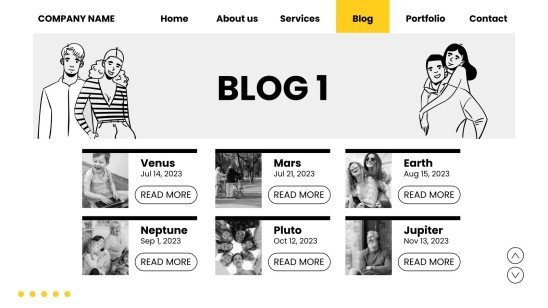 People & Diversity Website Design | Google Slides & PowerPoint