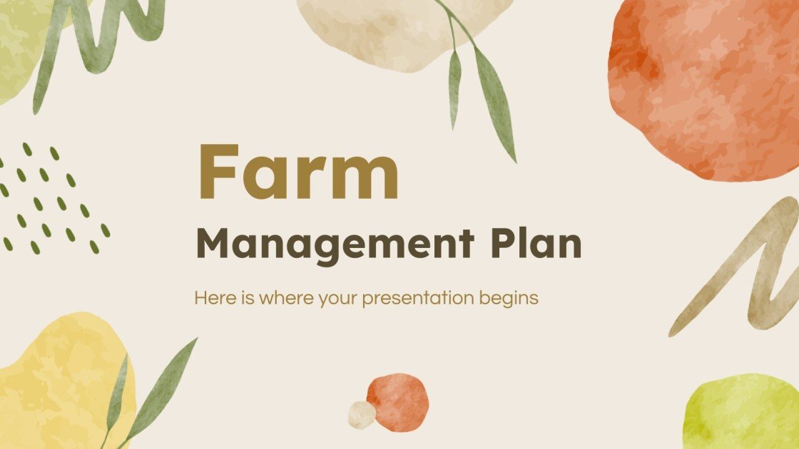 Farm Management Plan | Google Slides & PowerPoint