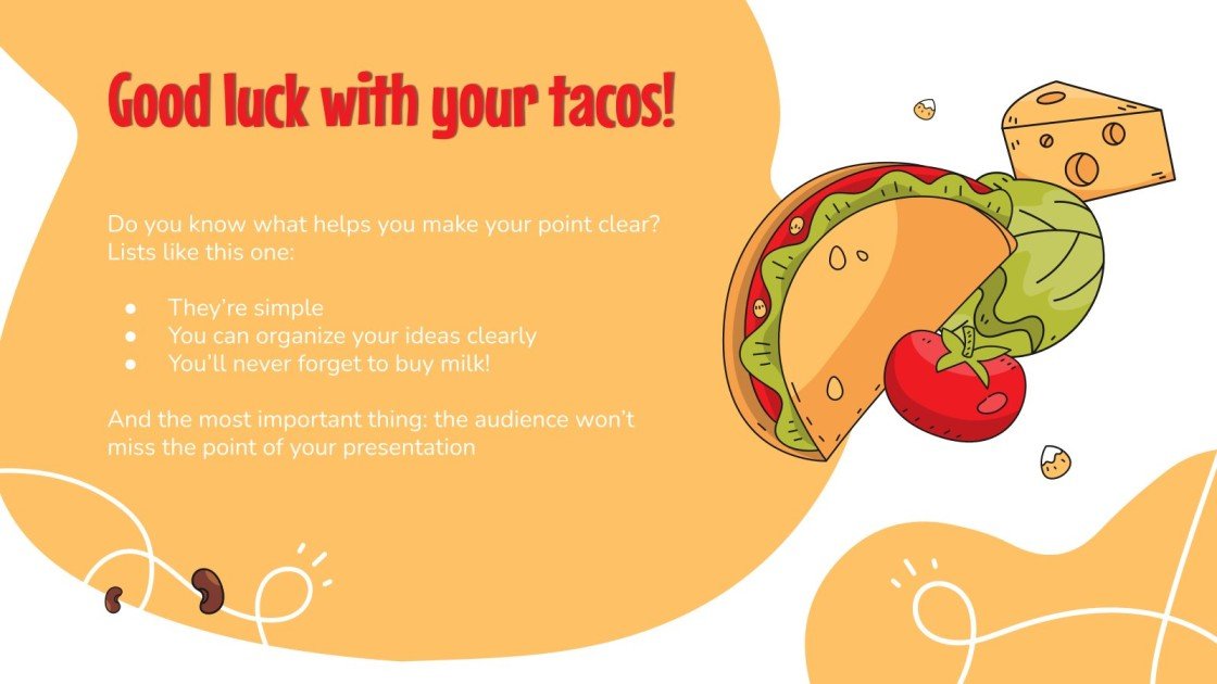 Taco Workshop to Celebrate Taco Day | Google Slides & PPT
