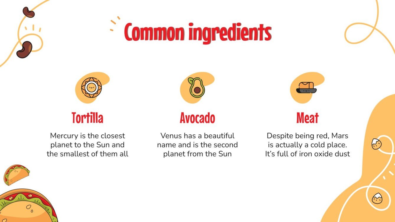 Taco Workshop to Celebrate Taco Day | Google Slides & PPT