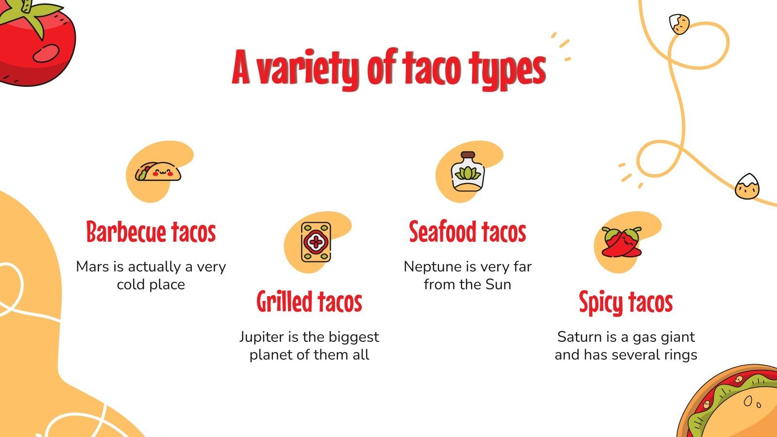 Taco Workshop to Celebrate Taco Day | Google Slides & PPT