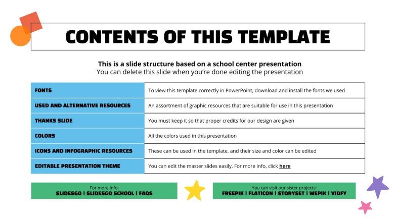 Reggio Emilia School Center | Google Slides and PowerPoint