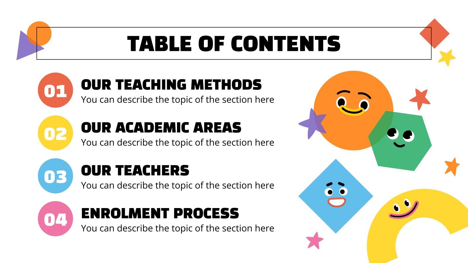 Reggio Emilia School Center | Google Slides and PowerPoint