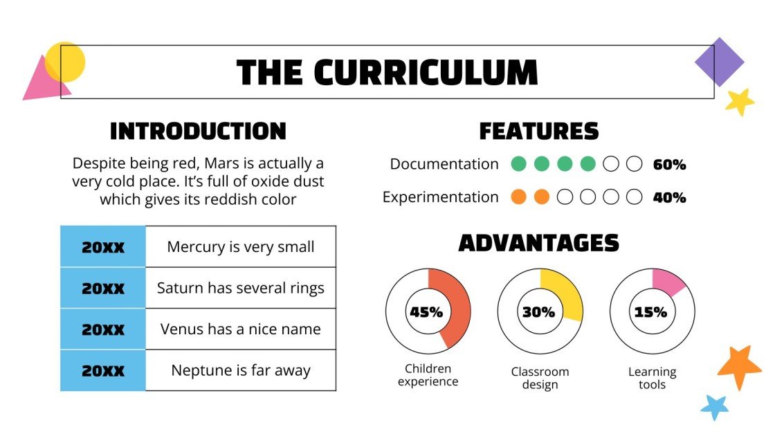 Reggio Emilia School Center | Google Slides and PowerPoint