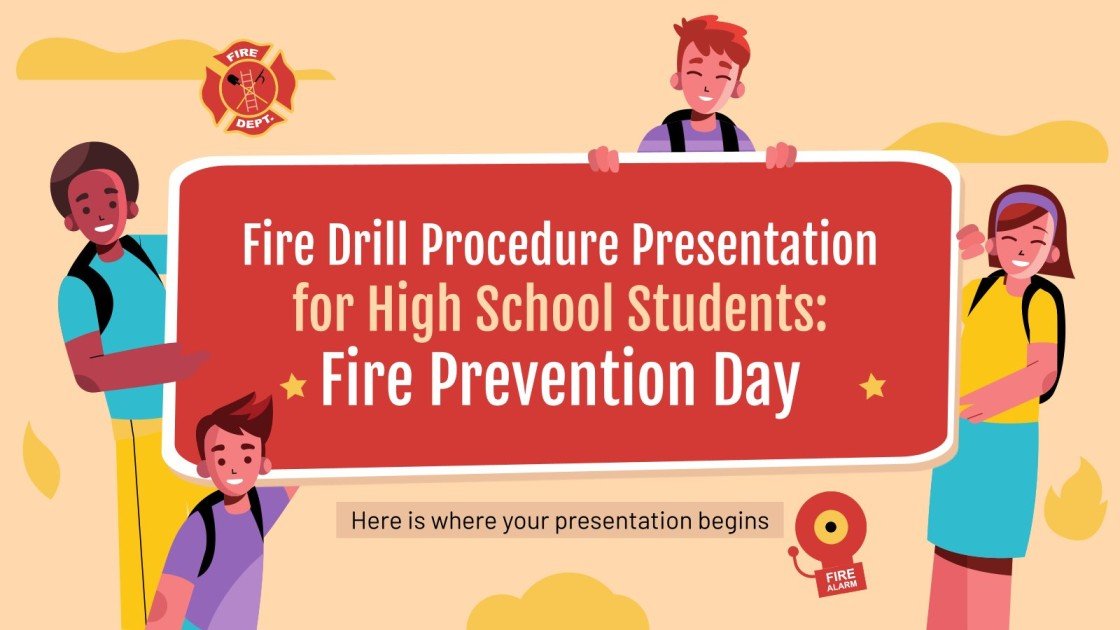 Fire Drill Procedure for High School: Fire Prevention Day