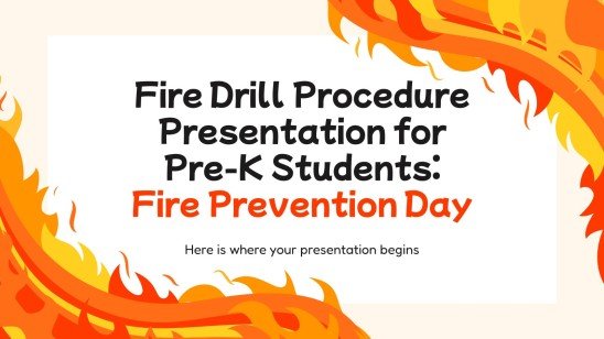Pre-K: Fire Prevention Day | Google Slides and PowerPoint