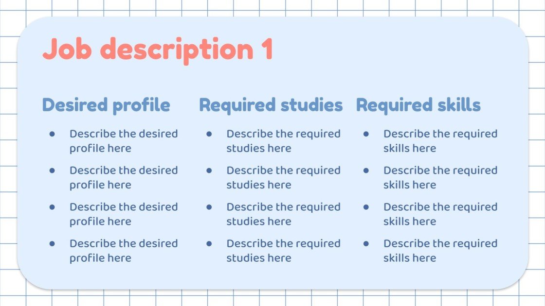 Graphic Designer Job Descriptions | Google Slides & PowerPoint