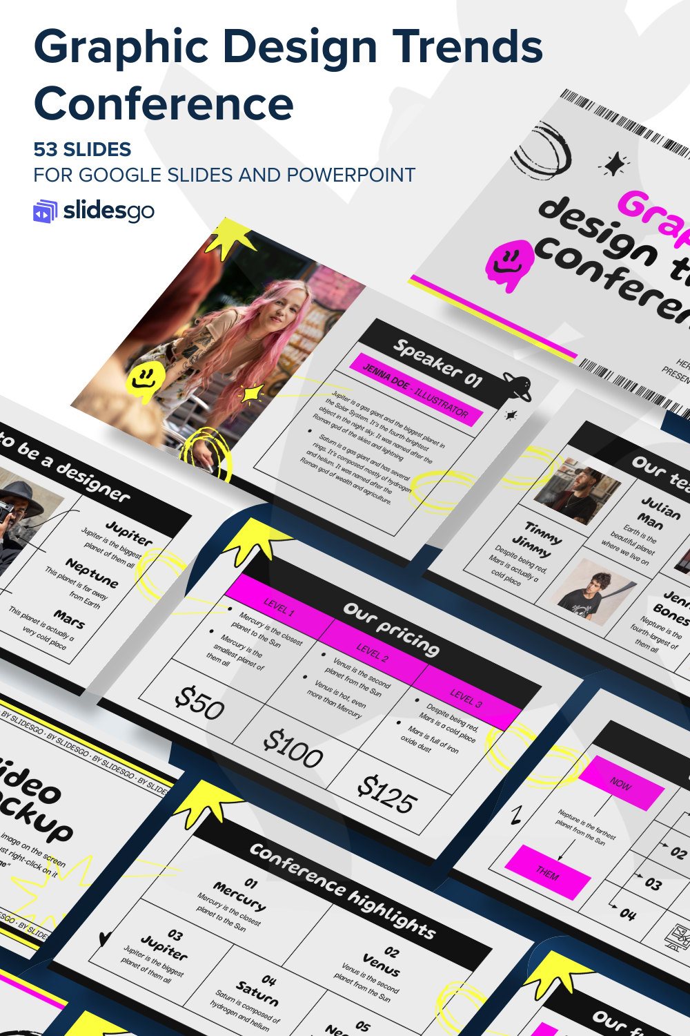 Graphic Design Trends Conference | Google Slides & PPT