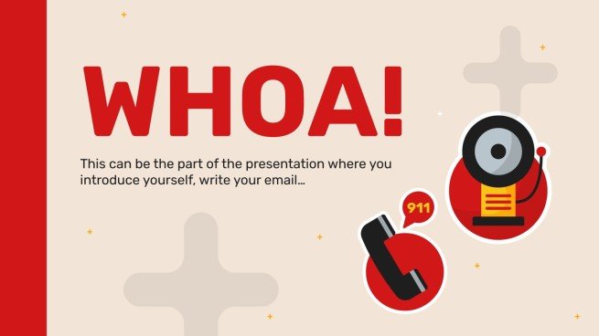 Primaria: día de prevención de incendios | Google Slides y PPT