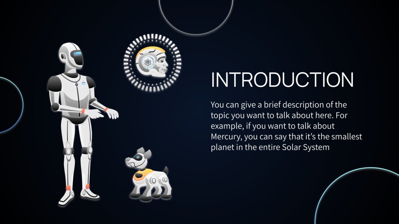 Humanoid Robot Pitch Deck | Google Slides & PowerPoint