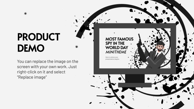 Most Famous Spy in the World Day Minitheme | Google Slides