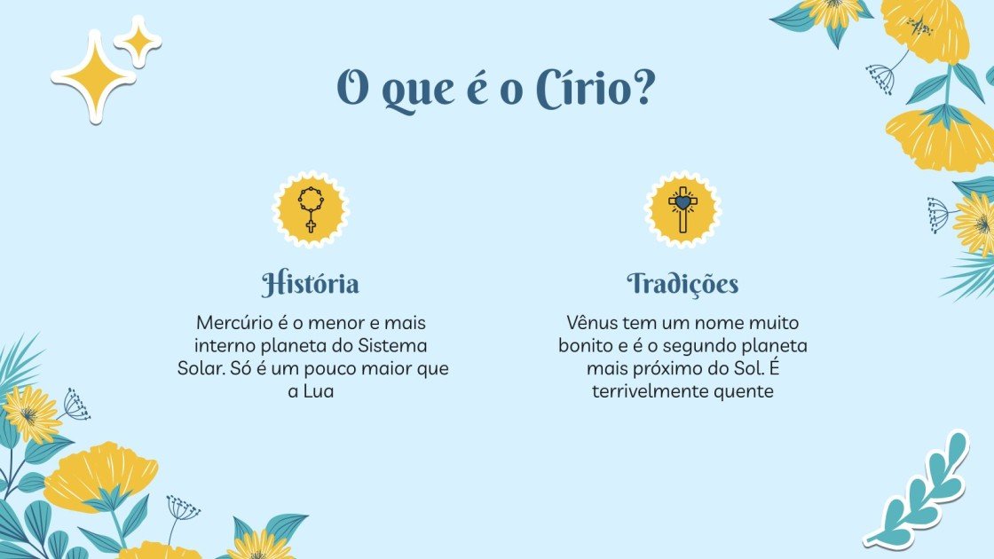 Tese da cultura brasileira: Círio de Nazaré | Google Slides