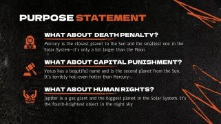 Capital Punishment Thesis Defense | Google Slides and PPT