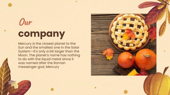 MK Plan for Canadian Thanksgiving Day | Google Slides and PPT