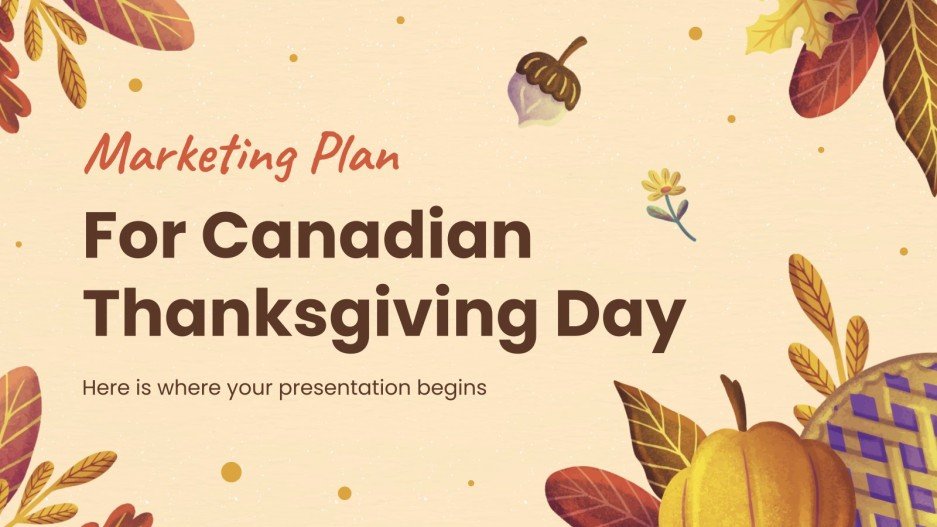 Plantillas gratis de Acción de Gracias para Google Slides y PPT