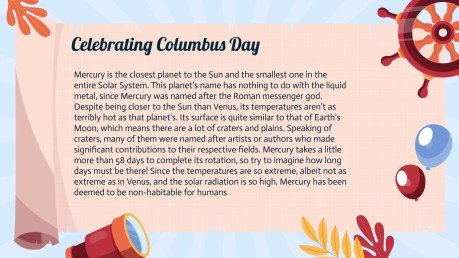 History for Middle School: Columbus Day | Google Slides & PPT