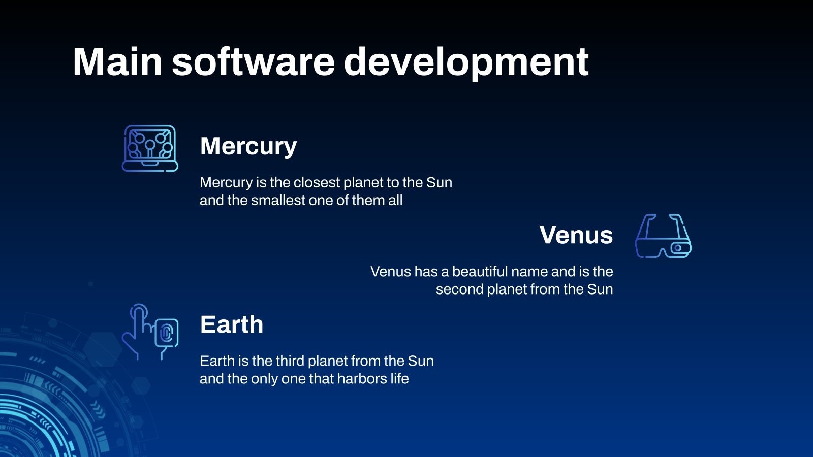 Global Technology Style for Business | Google Slides and PPT