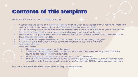 Healthy Capstone Proposal Google Slides theme & PPT template