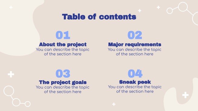 Healthy Capstone Proposal Google Slides theme & PPT template