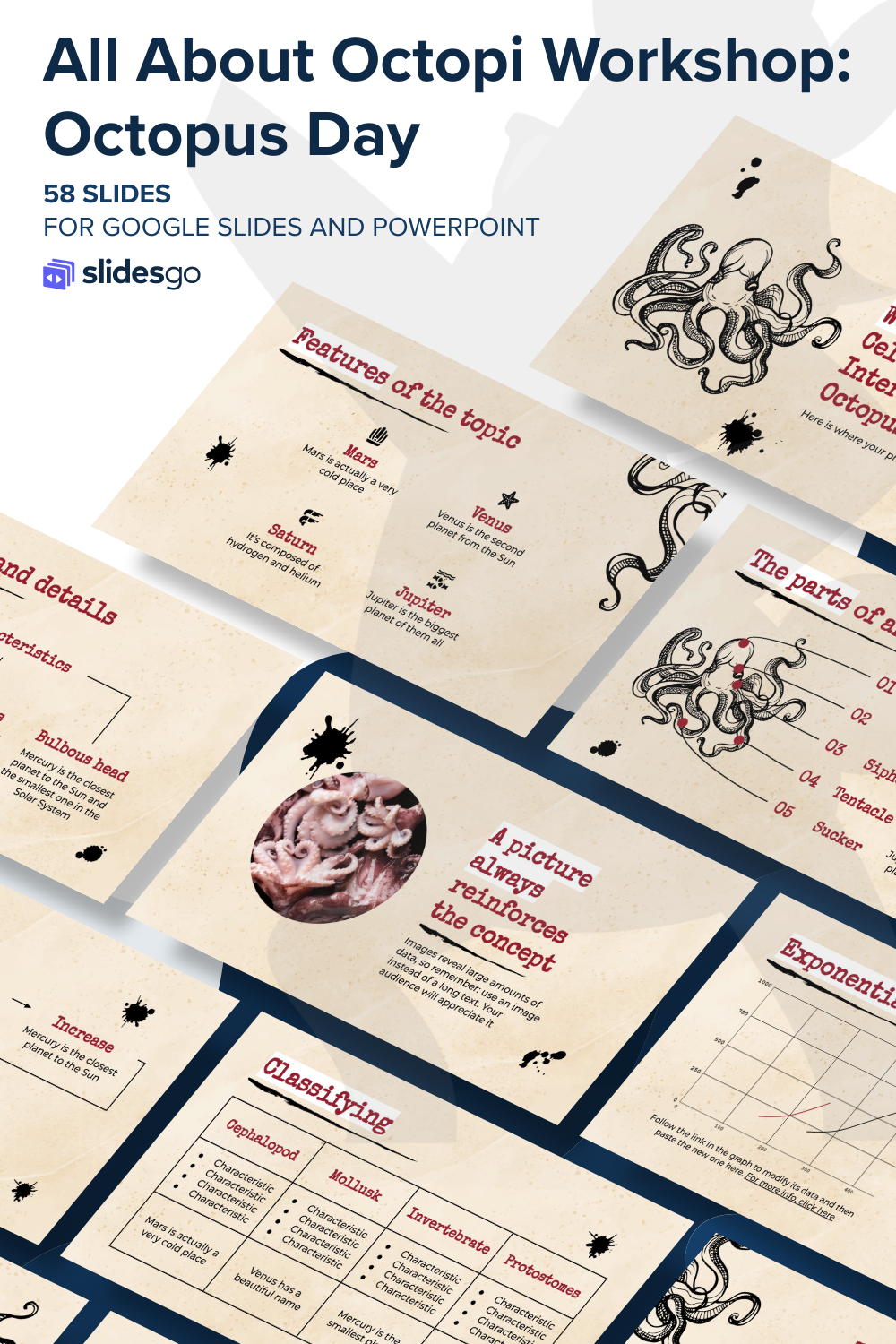 All About Octopus Workshop | Google Slides & PowerPoint