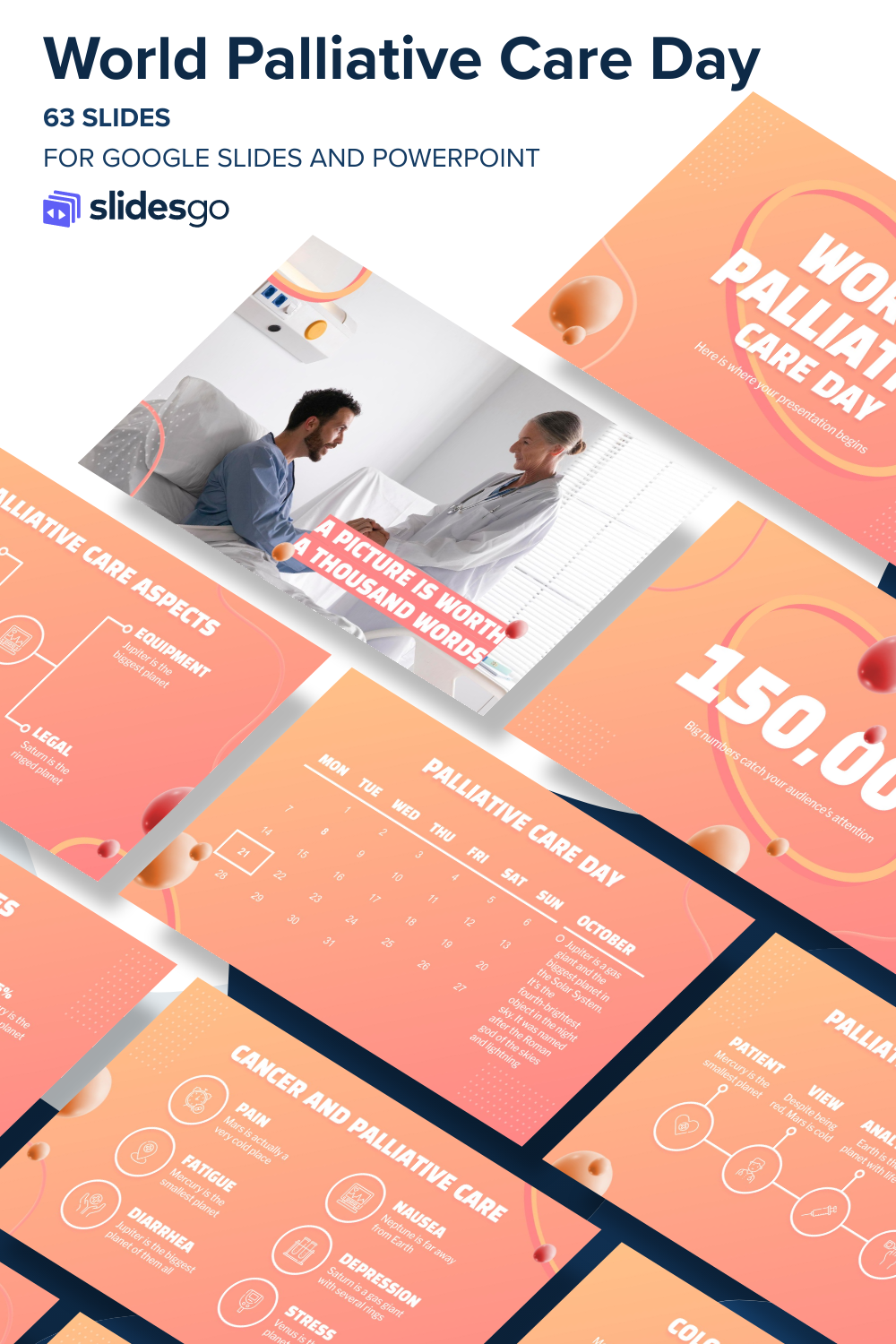 World Palliative Care Day | Google Slides and PowerPoint