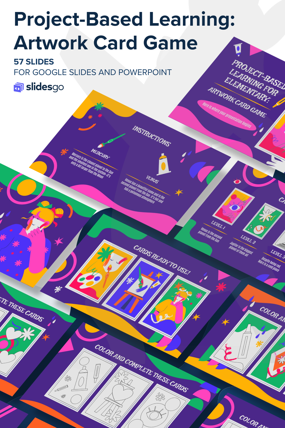 Project-Based Learning for Elementary: Artwork Card Game