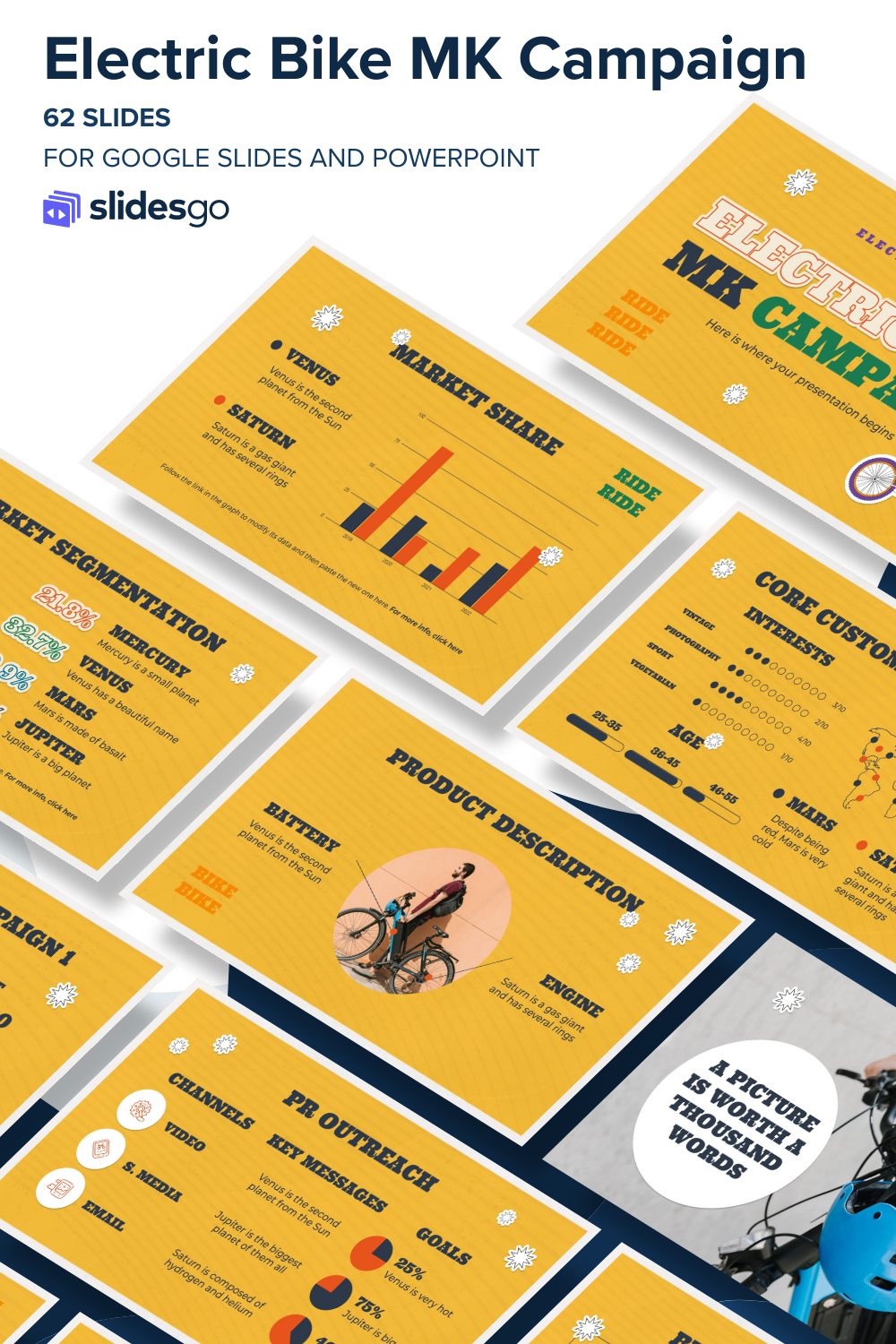 Electric Bike MK Campaign | Google Slides & PowerPoint