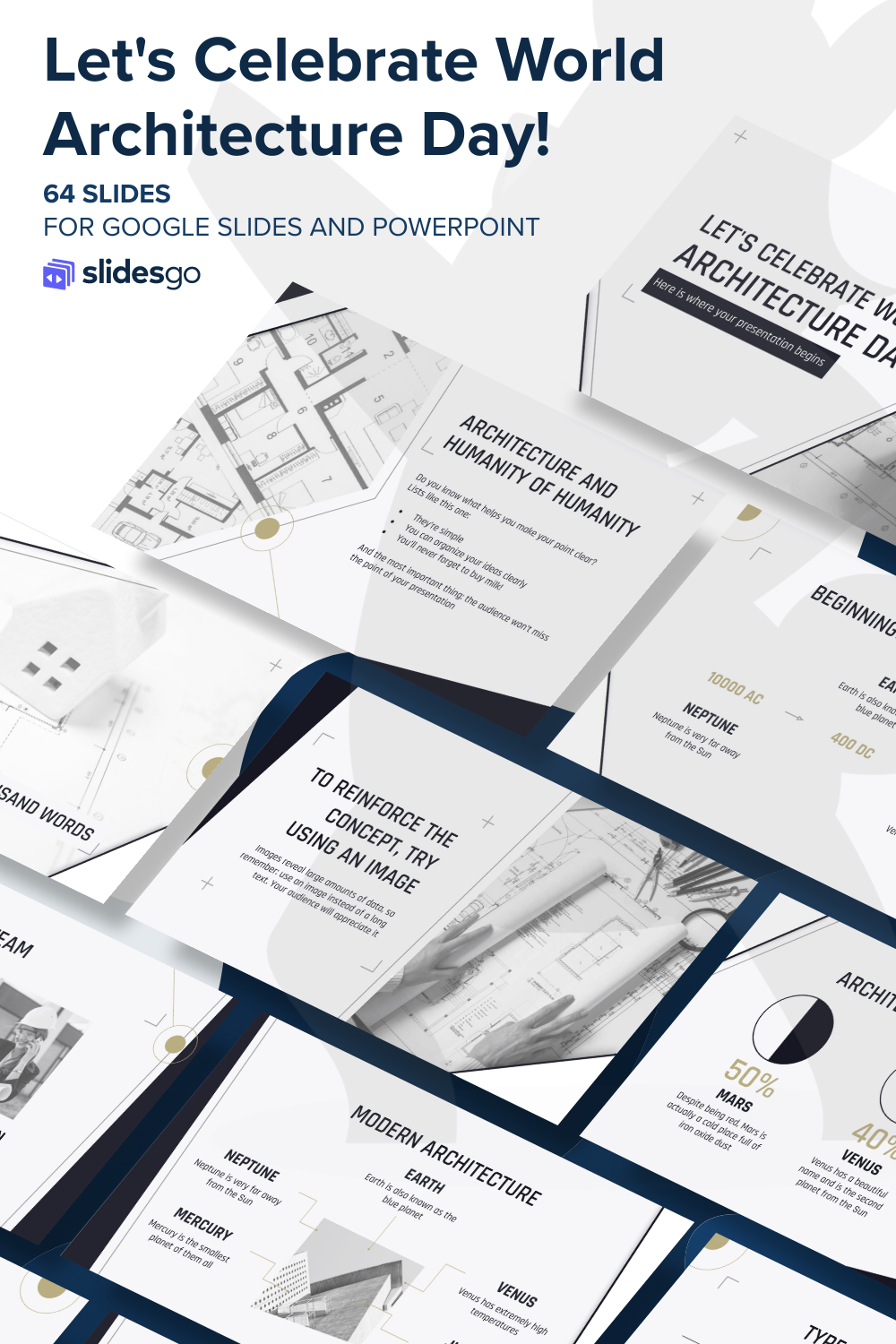 Let's Celebrate World Architecture Day! | Google Slides & PPT