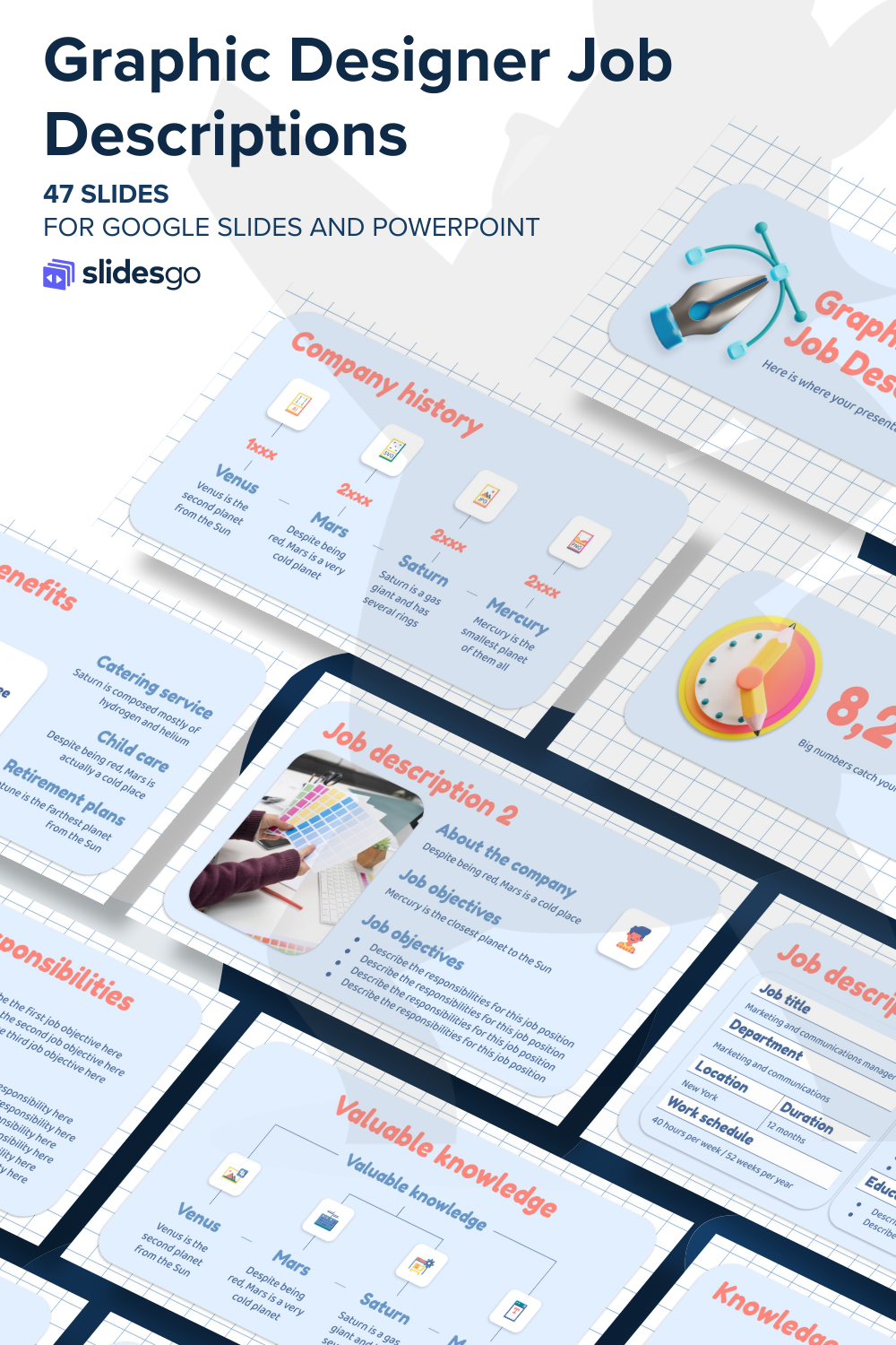 Graphic Designer Job Descriptions | Google Slides & PowerPoint