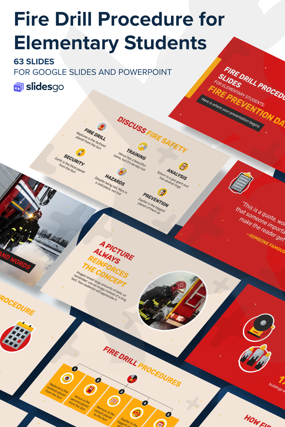 Elementary: Fire Prevention Day | Google Slides and PPT