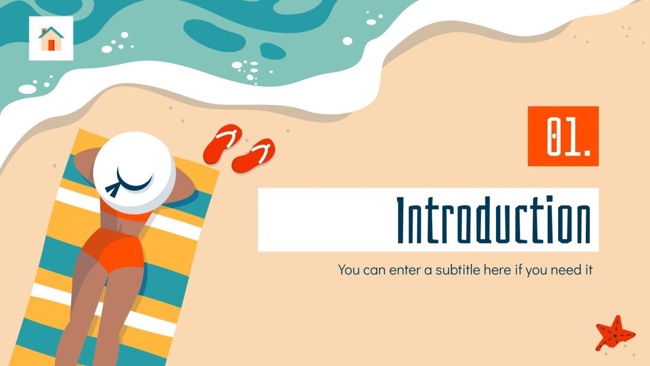 Chill Summer Beach Minitheme | Google Slides & PPT