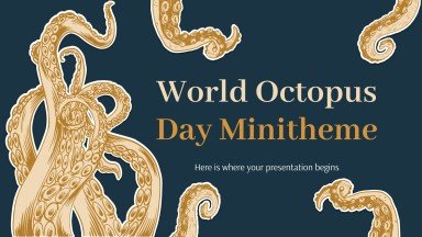 World Octopus Day Minitheme | Google Slides and PowerPoint