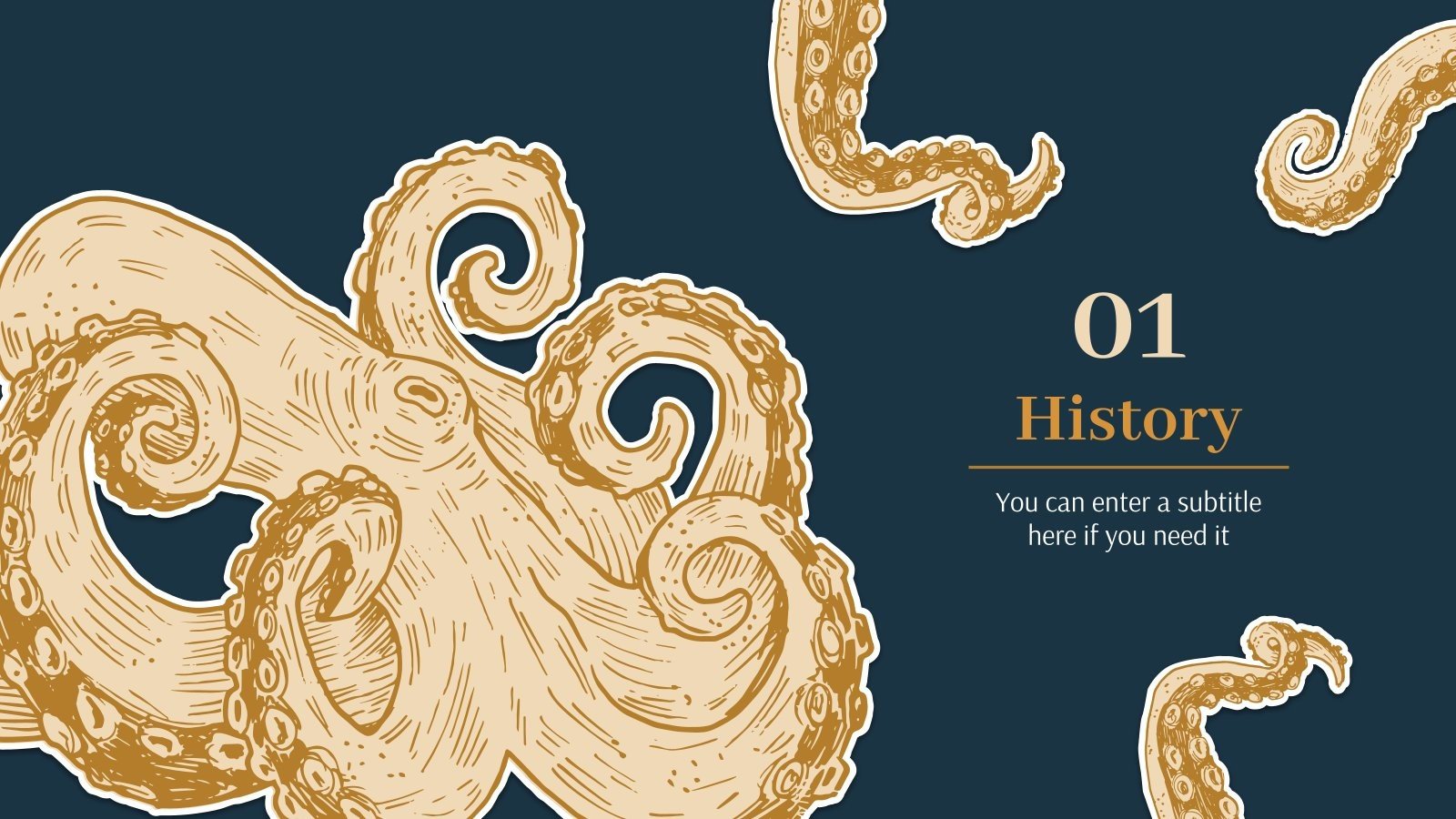 World Octopus Day Minitheme | Google Slides and PowerPoint