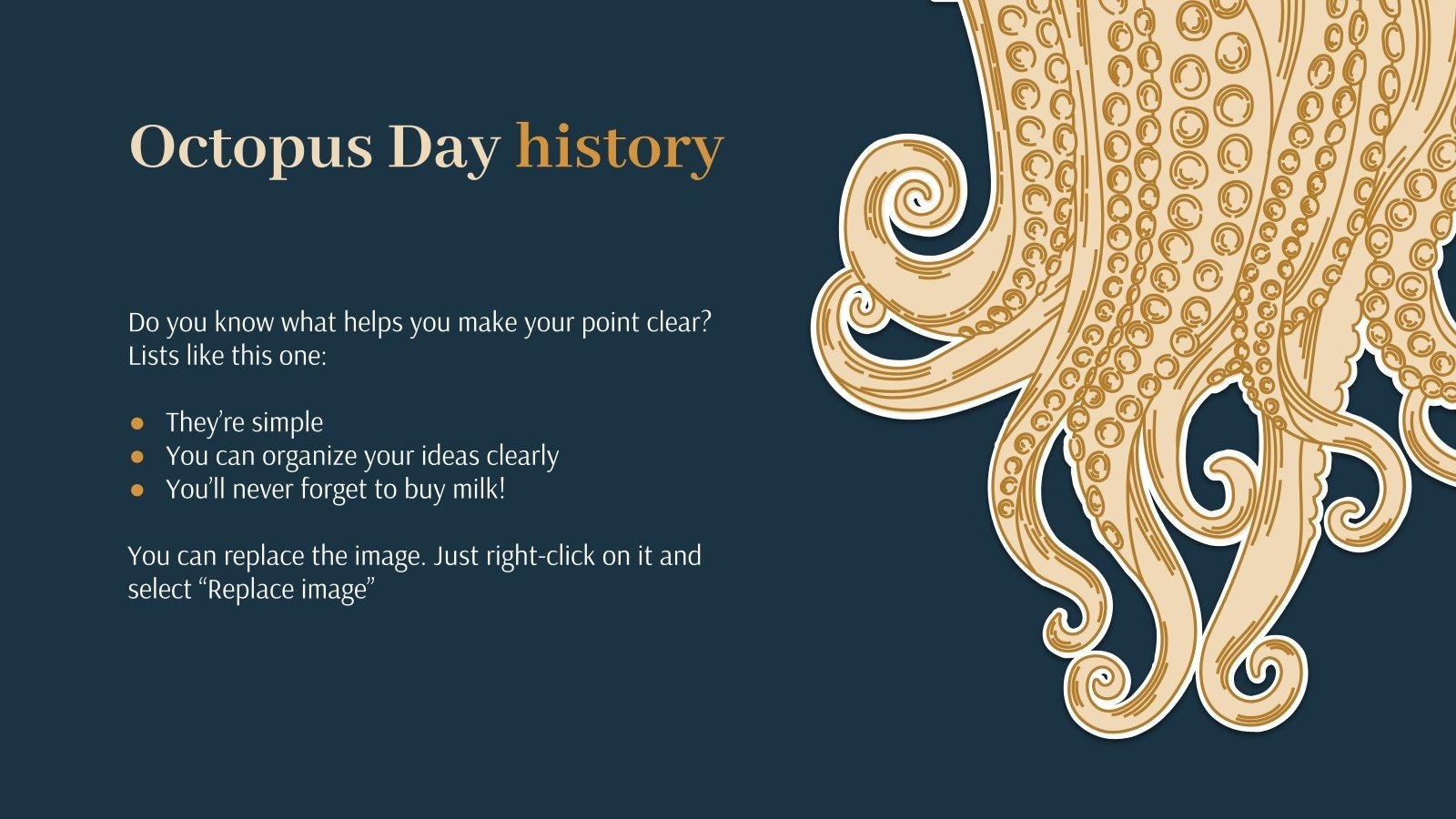 World Octopus Day Minitheme | Google Slides and PowerPoint