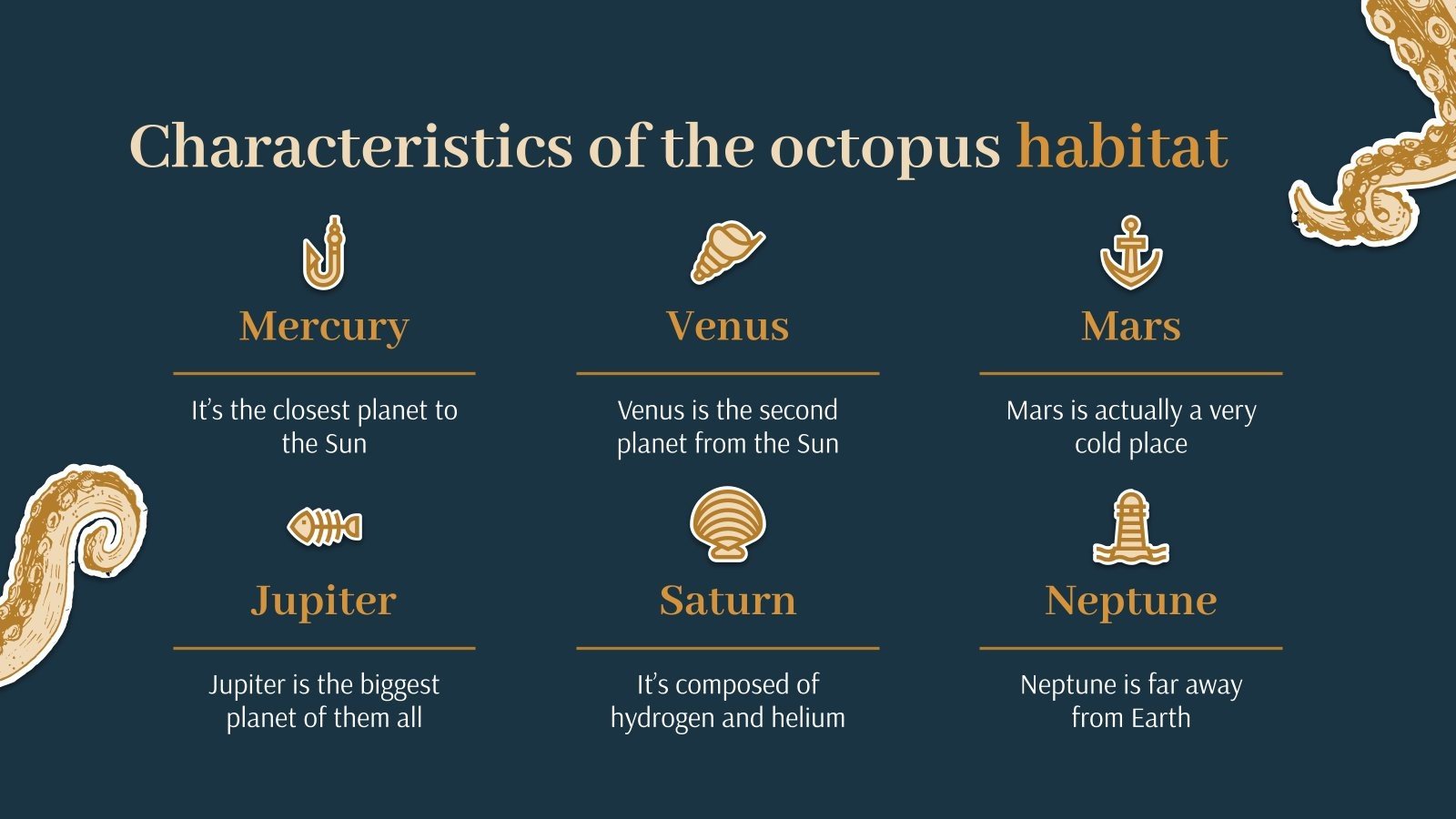 World Octopus Day Minitheme | Google Slides and PowerPoint