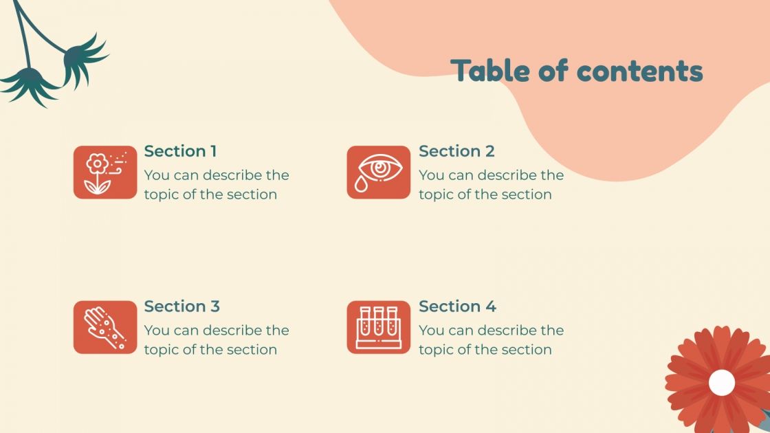 Spring Allergies Google Slides theme & PowerPoint template