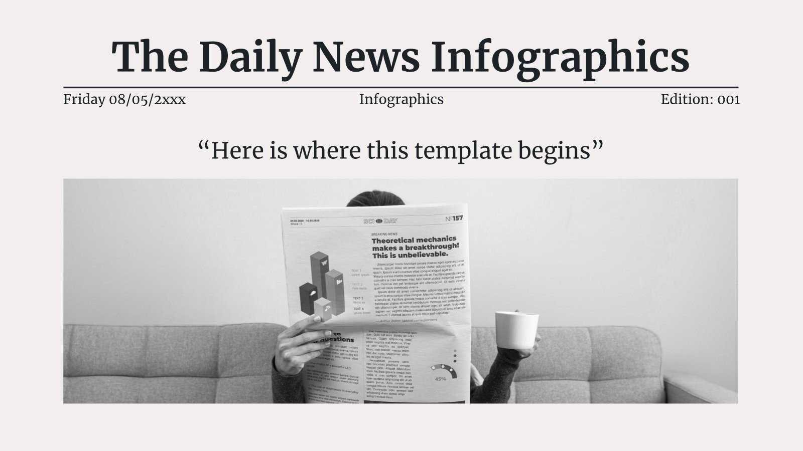 Free Google Slides and PowerPoint Templates on News