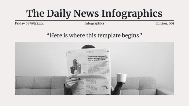 Free Google Slides and PowerPoint templates about newspapers!