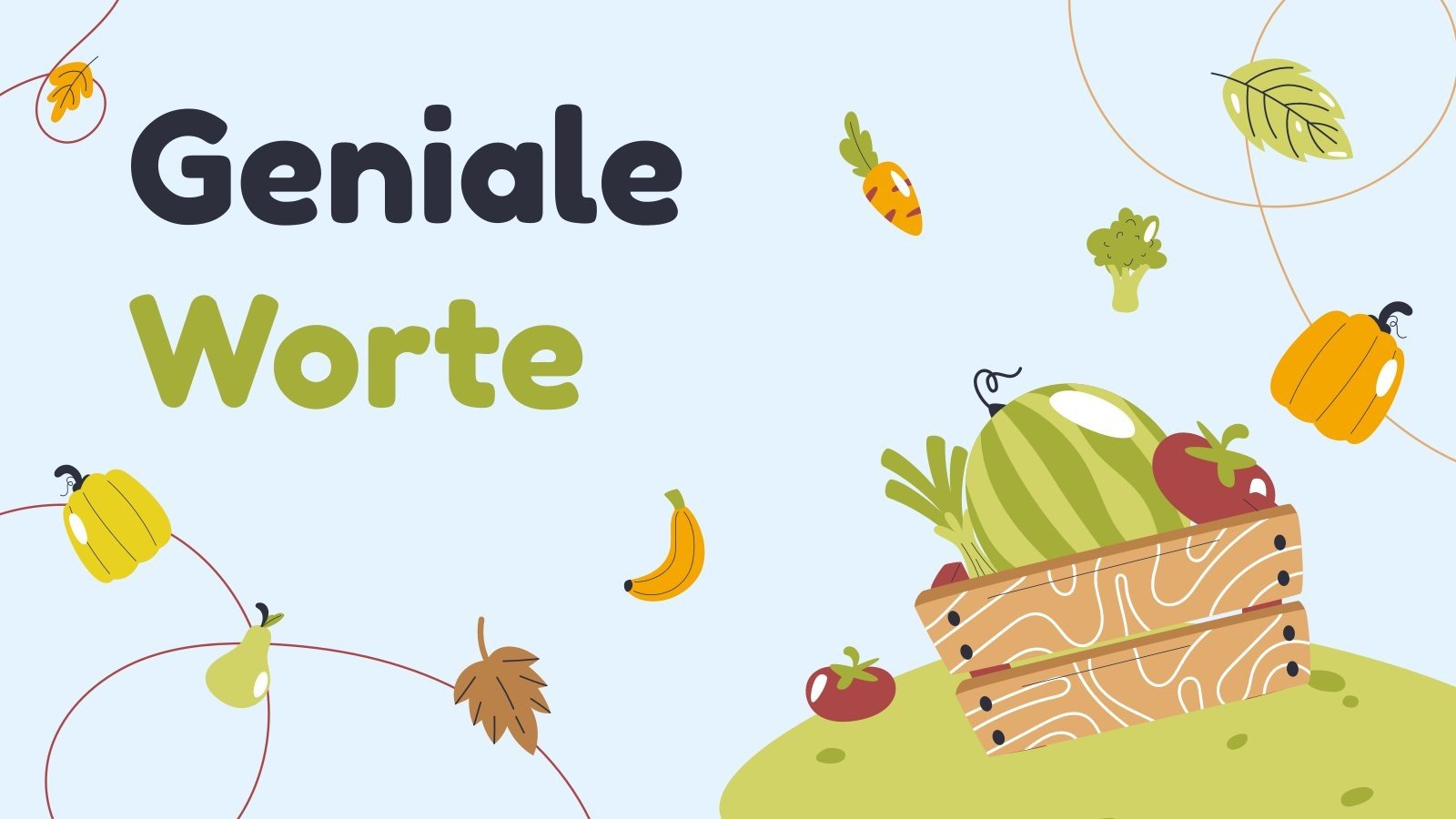 German Thanksgiving Day Minitheme