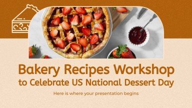 Vorlagen zum Thema Dessert für Google Slides und PPT
