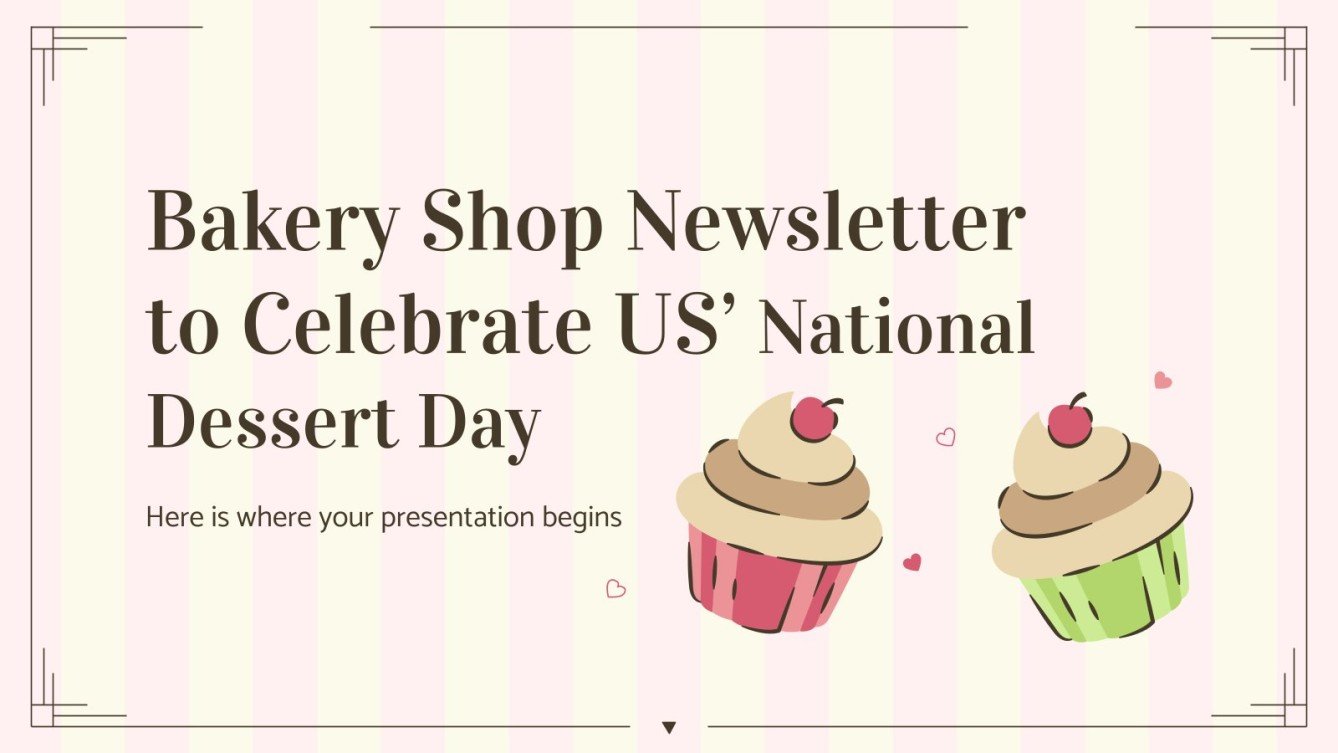 Free Google Slides & PPT templates about desserts
