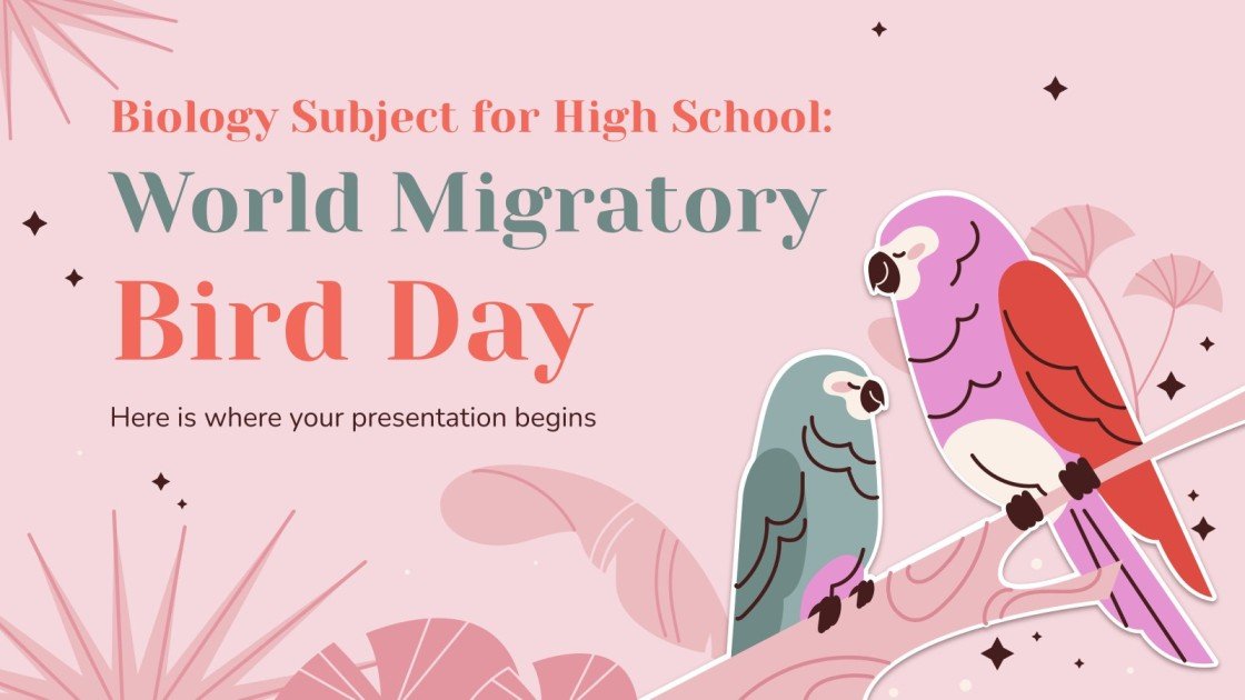 Free bird-based Google Slides & PowerPoint Templates