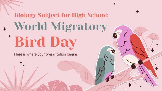 Free bird-based Google Slides & PowerPoint Templates