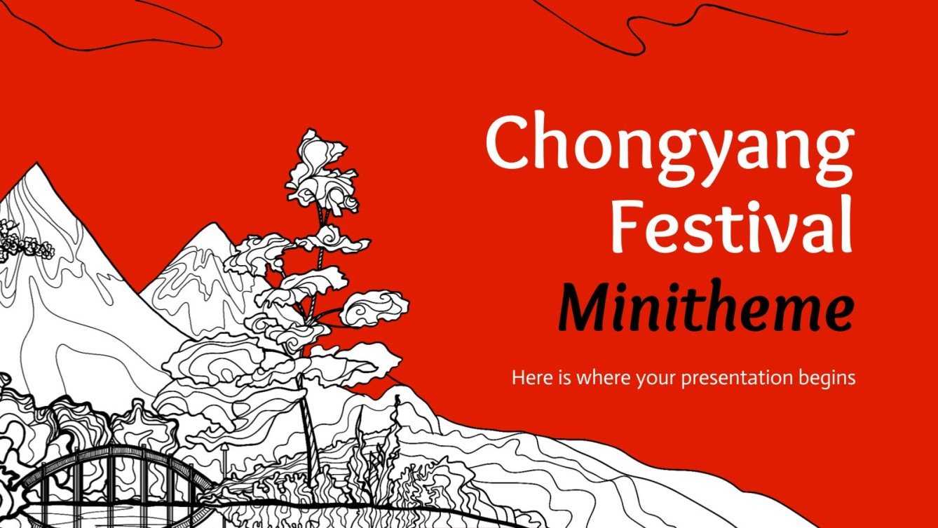 Chongyang Festival Minitheme | Google Slides and PowerPoint