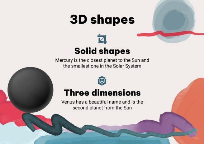 Technical Drawing Printable Sheets: 3D Geometric Shapes