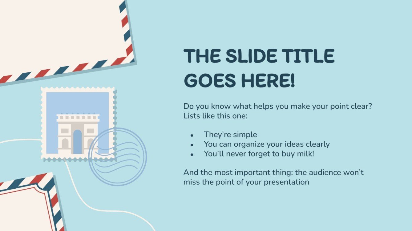 International Post Day | Google Slides and PowerPoint