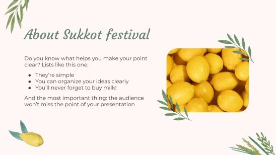 Festival of Sukkot Minitheme | Google Slides and PowerPoint