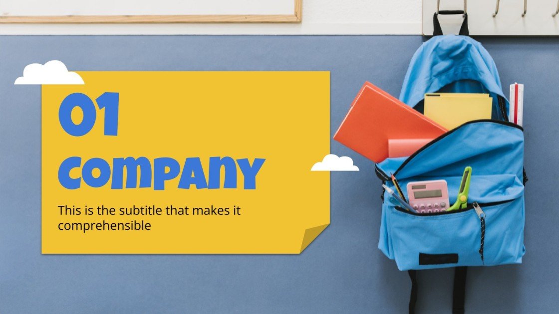 Back to Classes Google Slides theme and PowerPoint template