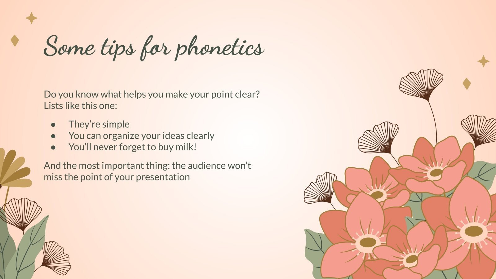 English: Phonetic and Phonological Lesson for High School